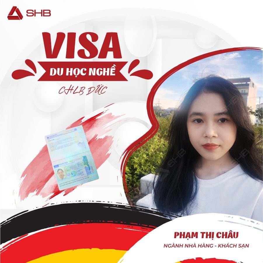 CỰU HỌC VIÊN SHB: PHẠM THỊ CHÂU - Du học nghề Đức ngành Nhà hàng khách sạn - SHD Academy